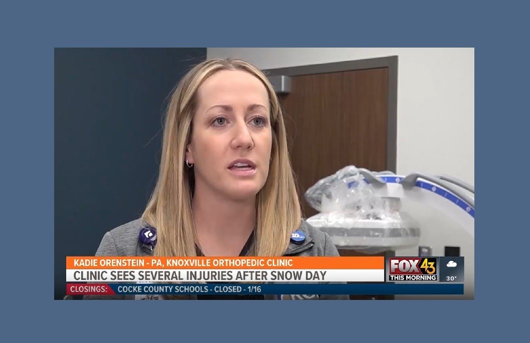 KOC Urgent Care Featured on WBIR & Fox 43 Treating Snow Injuries - KOC ...